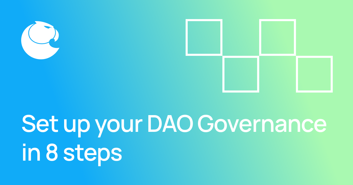 Set up your DAO Governance in 8 steps